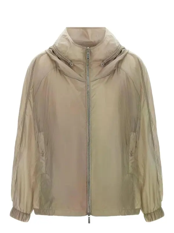 MOORER Lumina Windbreaker - Neutrals
