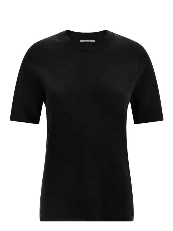 ENTIRE STUDIOS Short-sleeve Cotton T-shirt - Black
