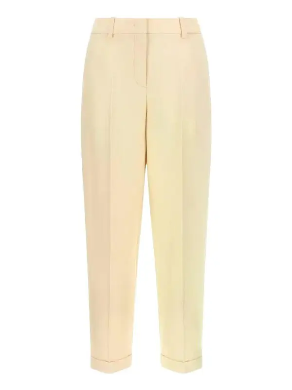 Fendi Pleated Trousers - Neutrals