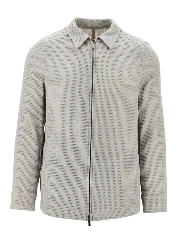 Emporio Armani Zipped Jacket - Grey