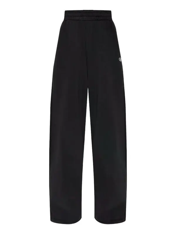 DIESEL Elasticated Waistband Trousers - Black