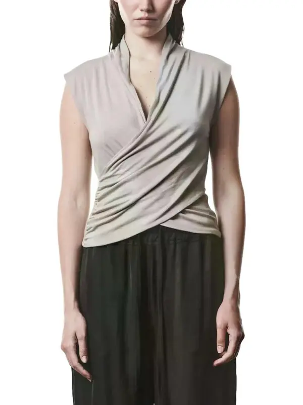 THOM KROM Sleeveless T-shirt - Neutrals