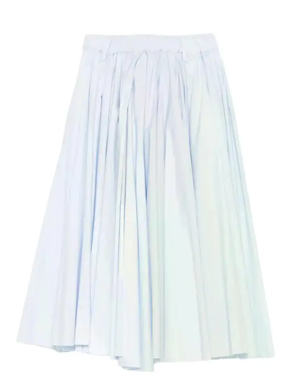 N°21 A-line Gathered Skirt - Blue