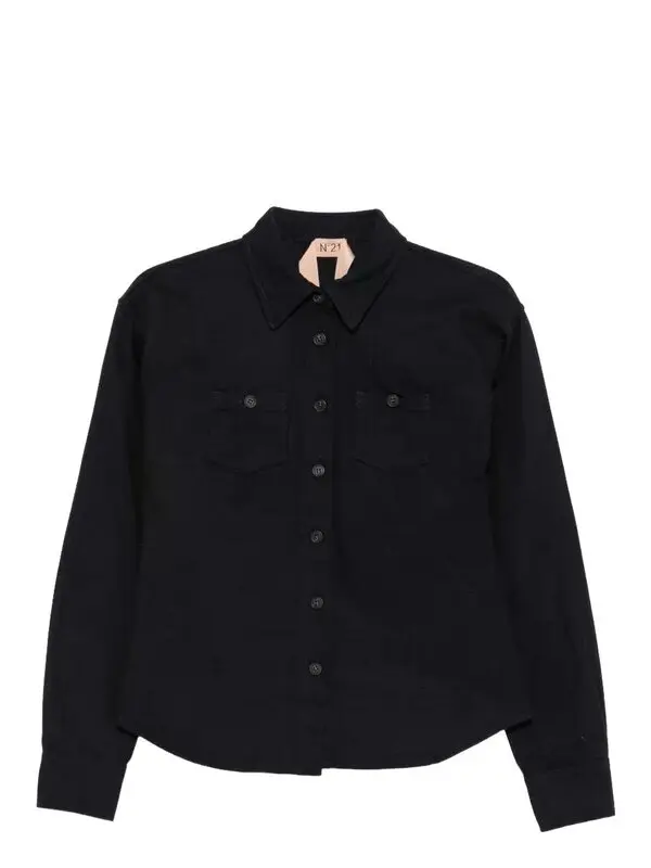 N°21 Buttoned Pocket Shirt - Blue