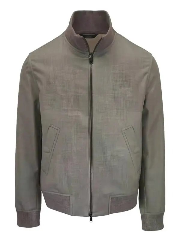 Brioni Zip-up Jacket - Grey