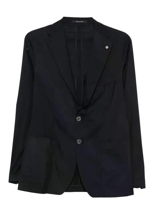 Tagliatore Two-button Patch-pocket Blazer - Blue