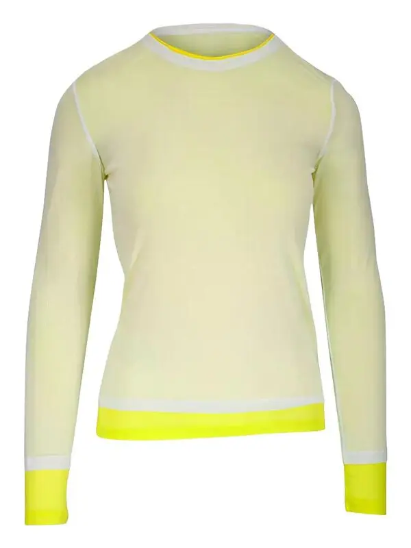 Ag Eleni Long-sleeve Top - Yellow