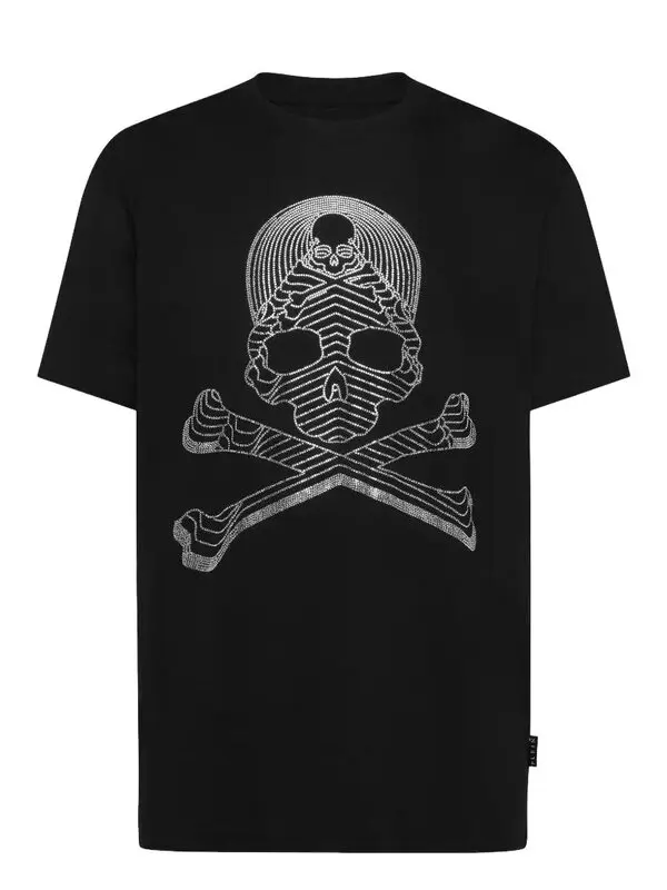 Philipp Plein Glass Skull T-shirt - Black
