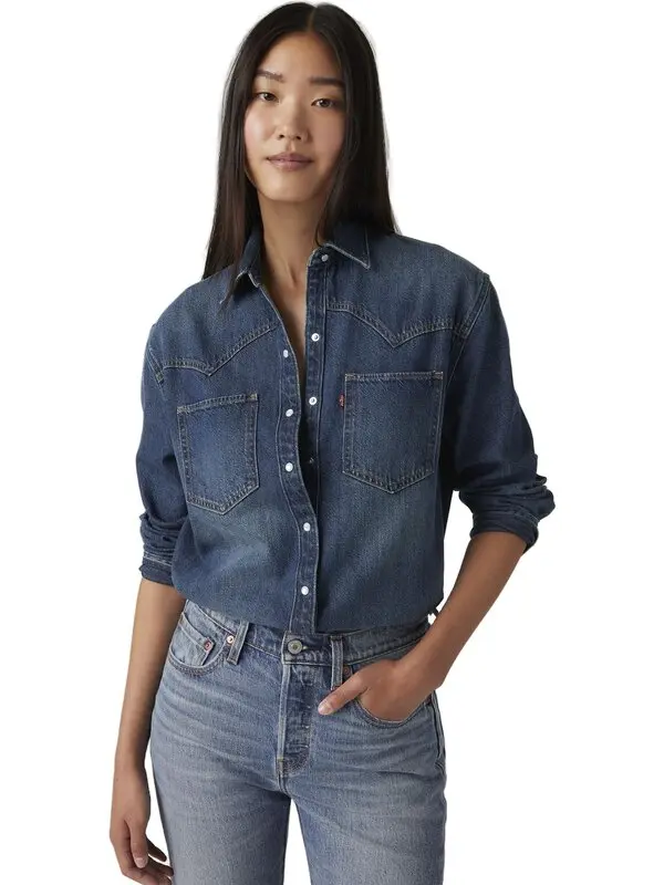 LEVI'S Teodora Western Shirt - Verified Vintage Top