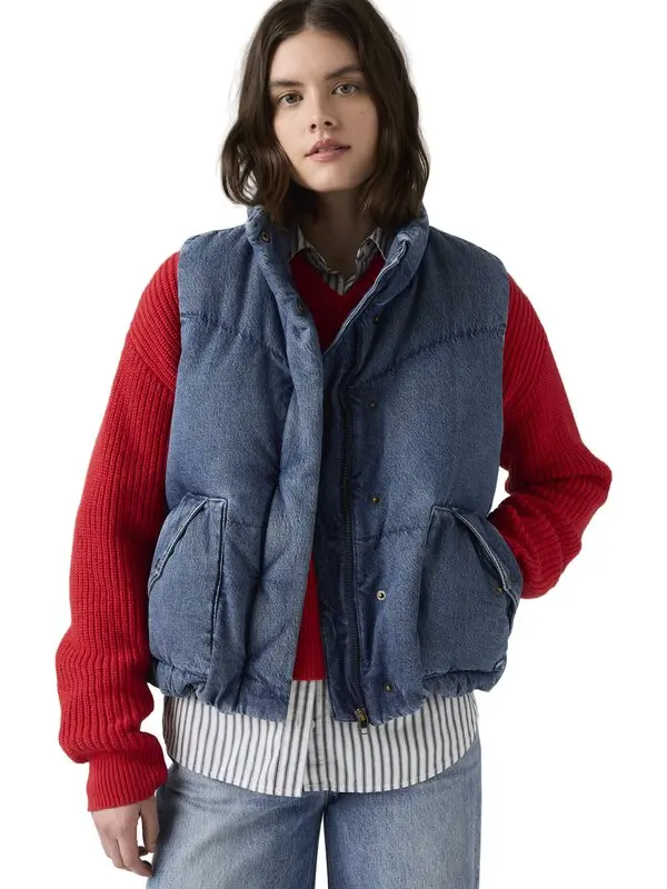 LEVI'S Western Bubble Vest - City Worn