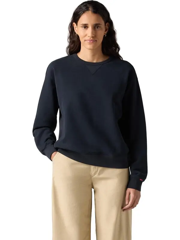 LEVI'S Heritage Crewneck Sweatshirt - Anthracite Night