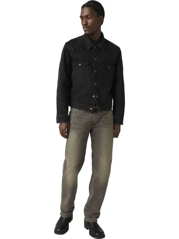 LEVI'S 514 Straight Fit Jeans - Foggy Mist Coated