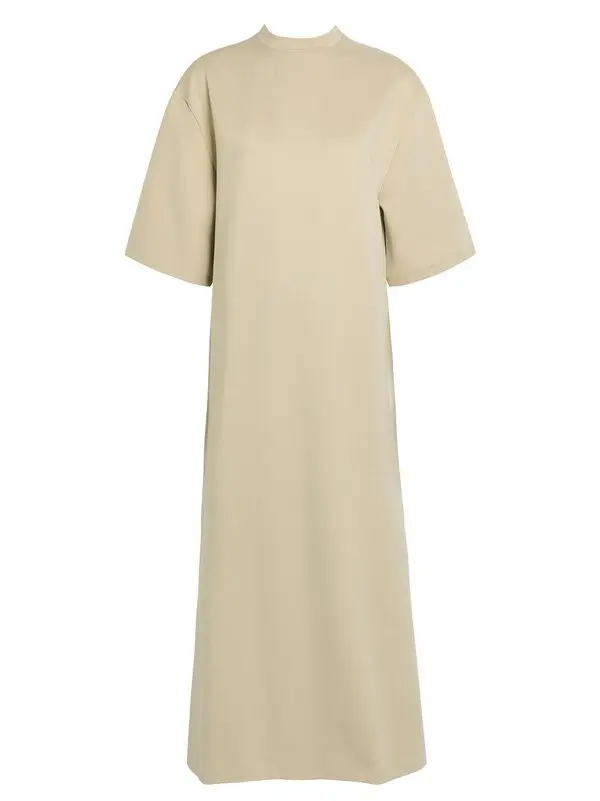 Wardrobe.NYC Cotton-blend Maxi T-shirt Dress - Grey