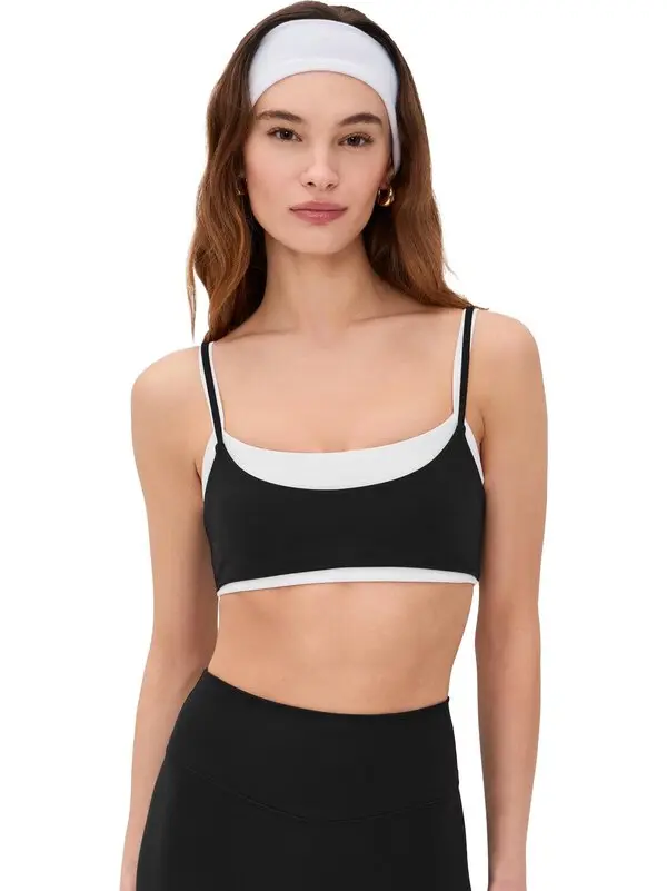 FORM Layered Bra - Black