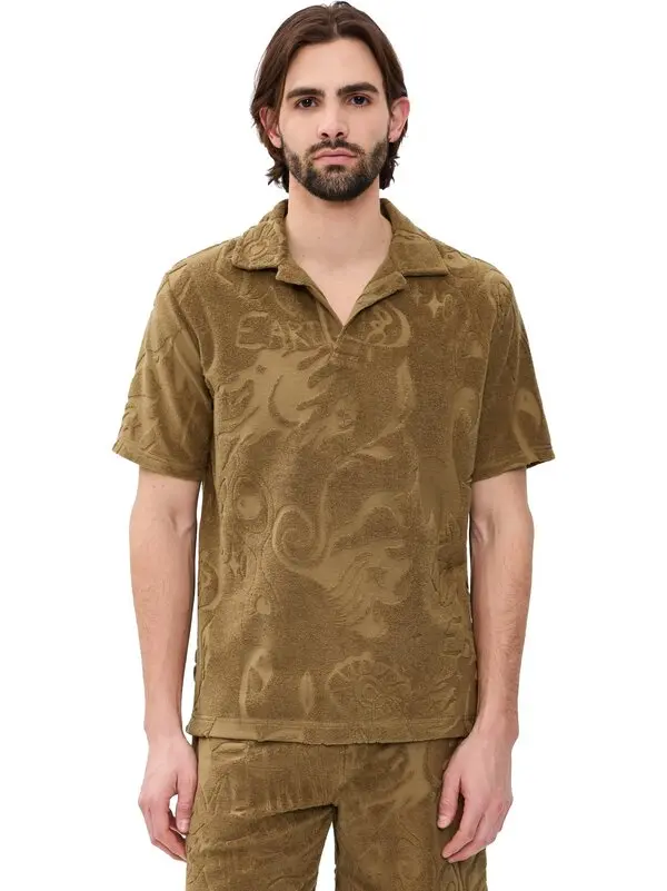 Oas Wendelo Polo Shirt - Light Brown