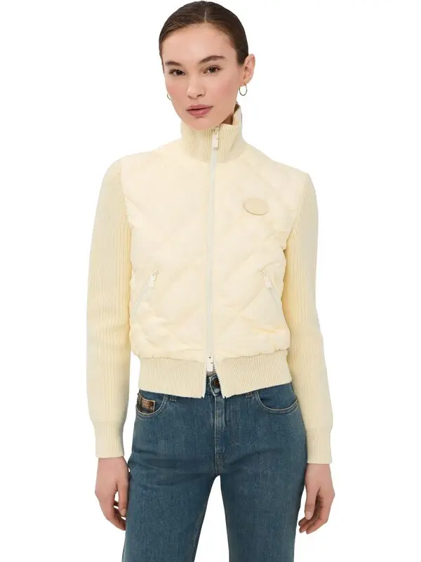Burberry Kelsley Jacket - Ceramic White