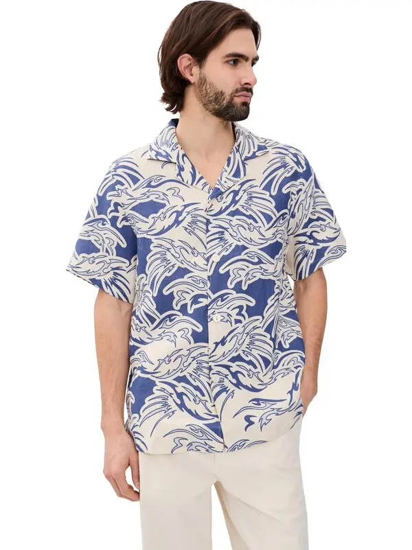 Oas Rogue Cuba Shirt - Blue