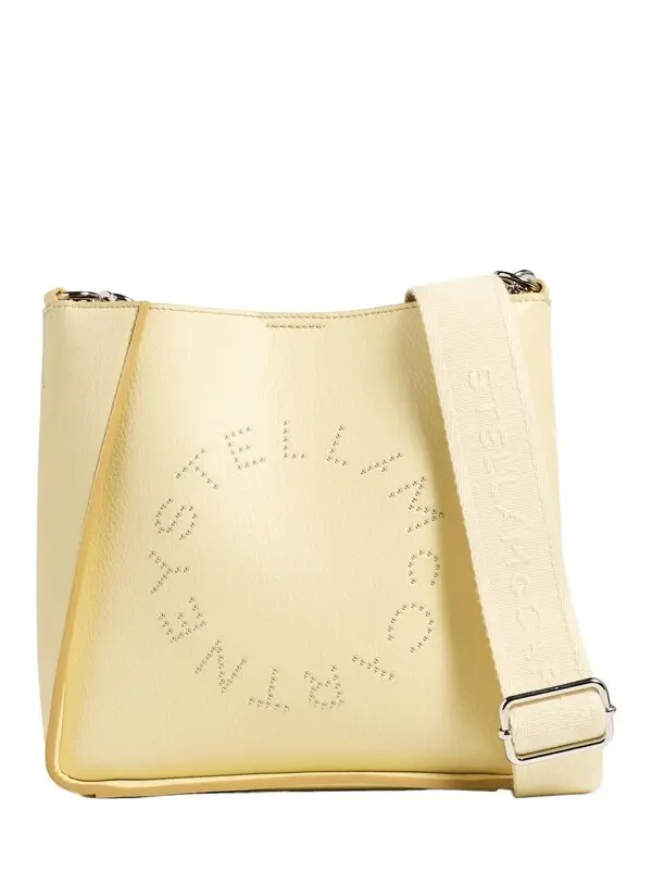 Stella McCartney Eco Embossed Crossbody Bag - Canary Yellow