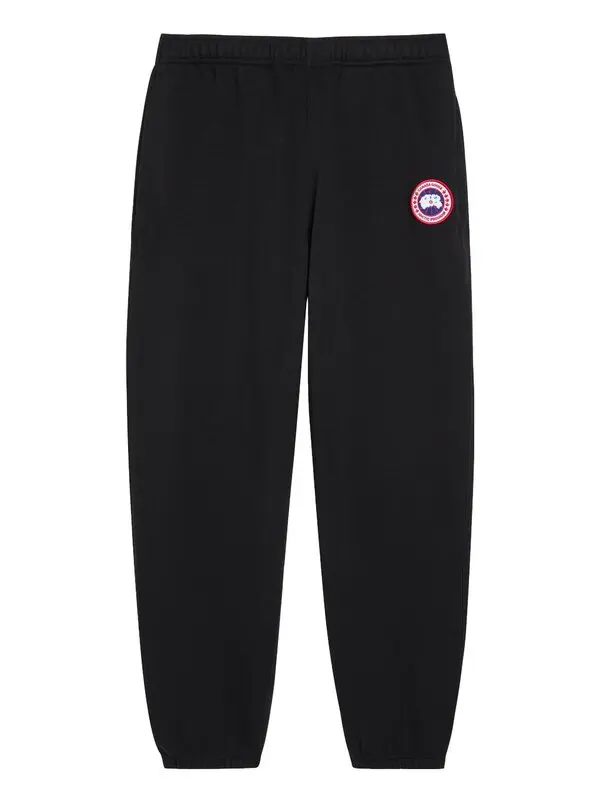 Canada Goose Rover Logo Cotton Sweatpants - Black