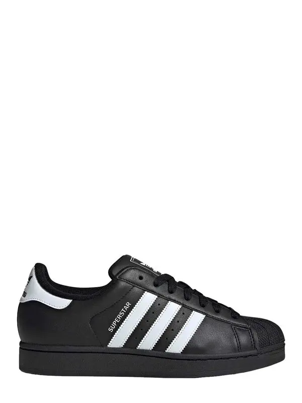 Adidas Superstar Ii Leather Sneakers - Black