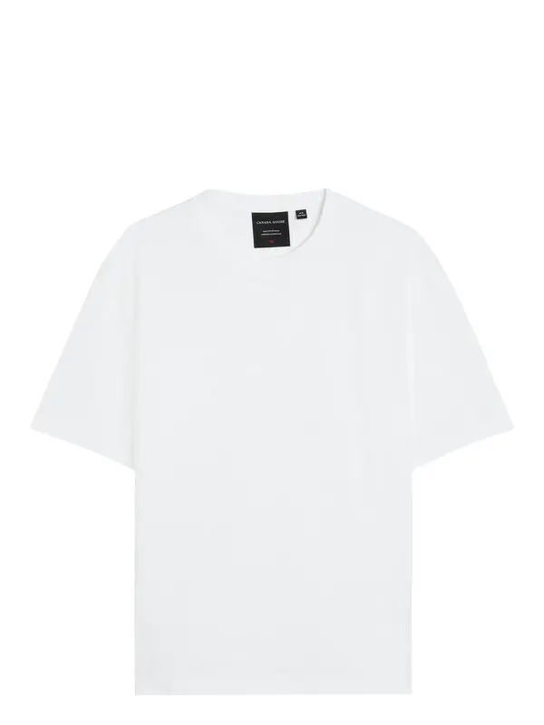 Canada Goose Novo Logo Cotton T-shirt - White