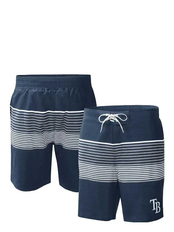 G-III SPORTS BY CARL BANKS Coastline Volley Swim Shorts - Navy