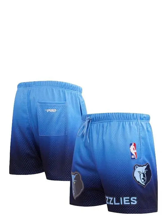 PRO STANDARD Memphis Grizzlies Ombre Mesh Shorts - Navy