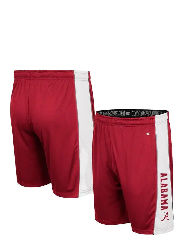 COLOSSEUM Alabama Tide Paneled Shorts - Crimson