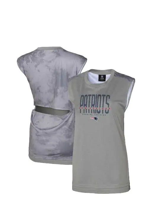 OUTERSTUFF New England Patriots No Sweat Tank Top - Gray