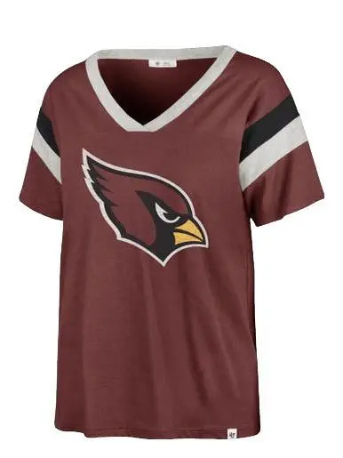 '47 Arizona Cardinals Phoenix V-neck T-shirt - Cardinal