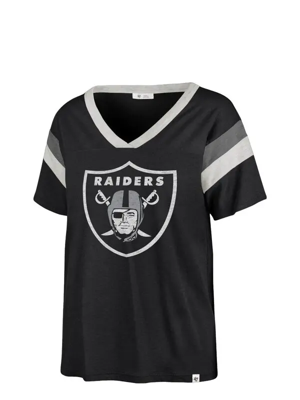 '47 Las Vegas Raiders Phoenix V-neck T-shirt - Black