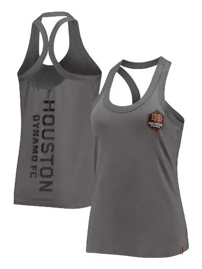 THE WILD COLLECTIVE Houston Dynamo Fc Athleisure Tank Top - Gray