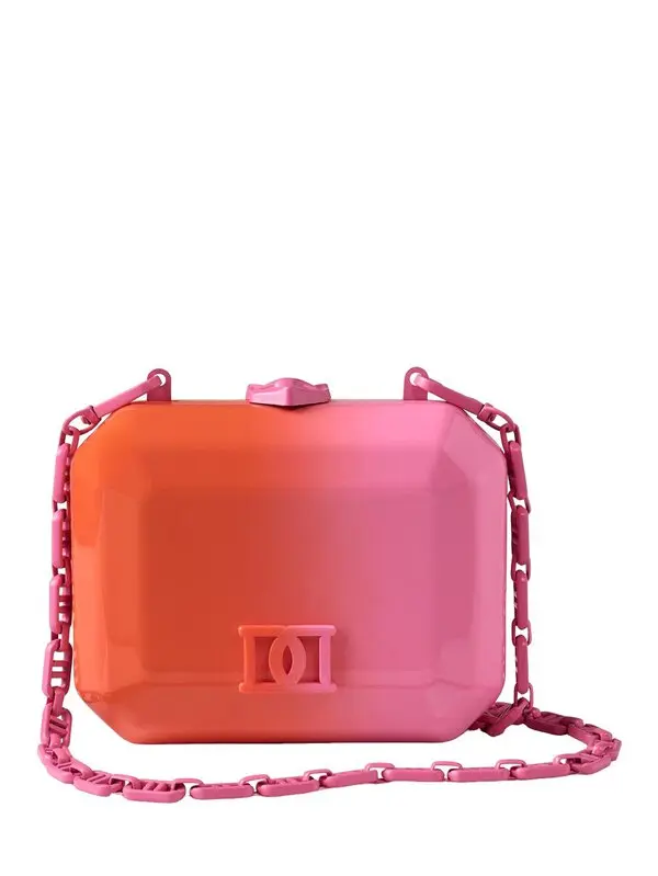 DESERI Diva Crossbody Clutch - Pink Ombre