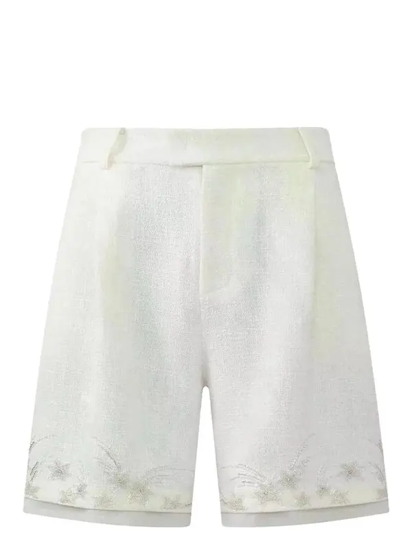BIRTH OF ROYAL CHILD Embellished Shorts - Neutrals
