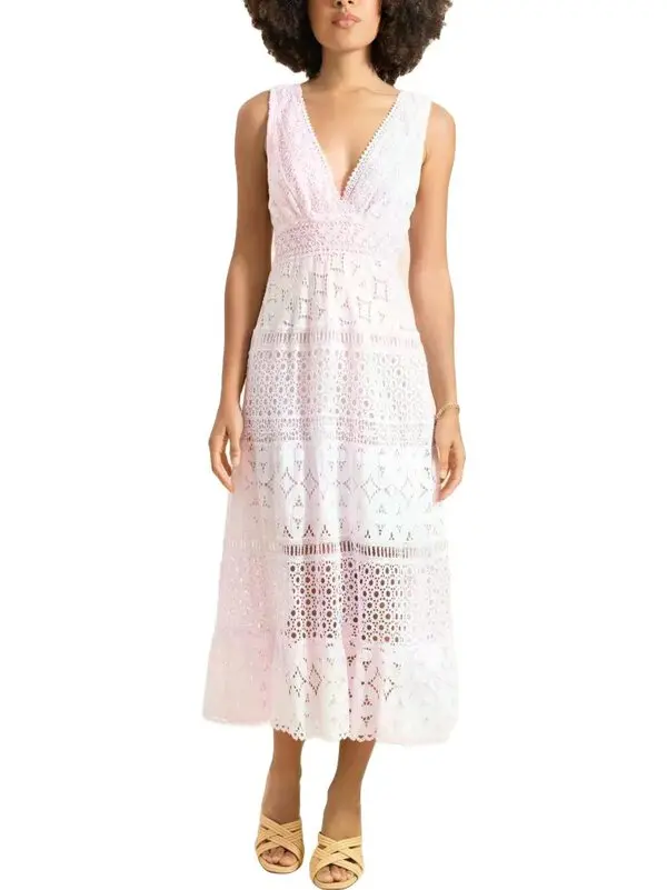 Temptation Positano Morganite Dress - White