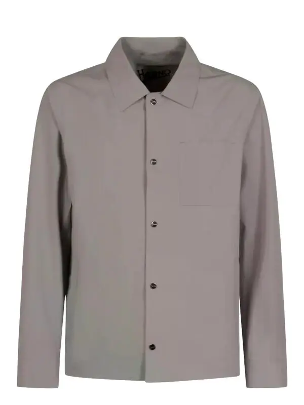 Herno Pocket Buttoned Shirt - Grey