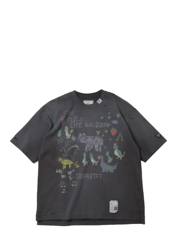 Mihara Yasuhiro Printed T-shirt - Black