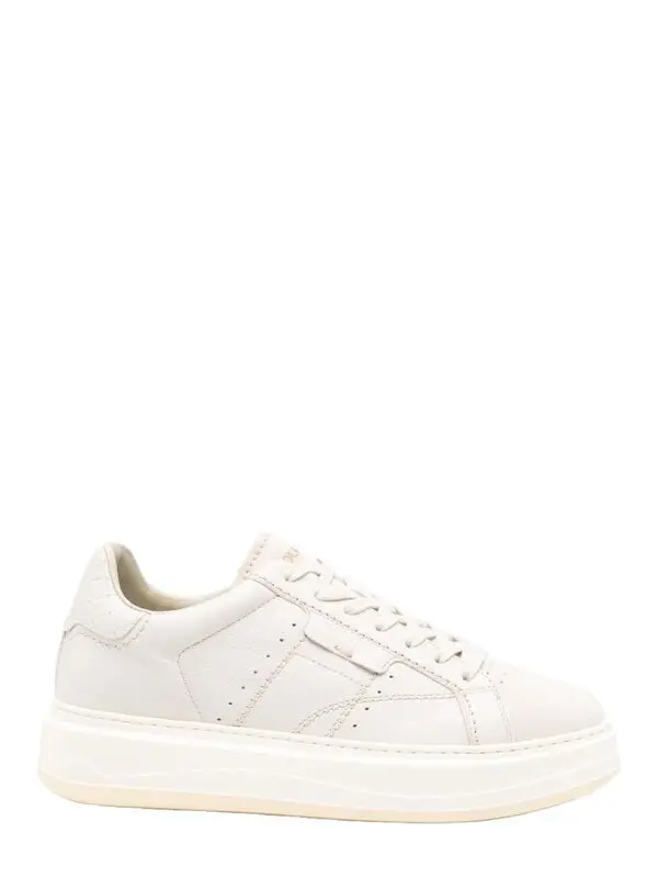 Woolrich Arrow Leather Sneakers - White