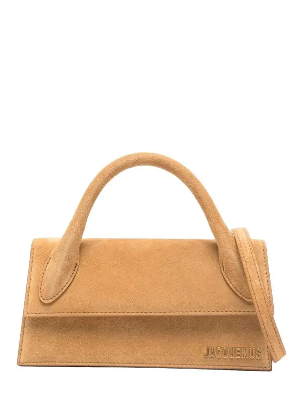 Jacquemus Le Chiquito Long Leather Handbag - Beige