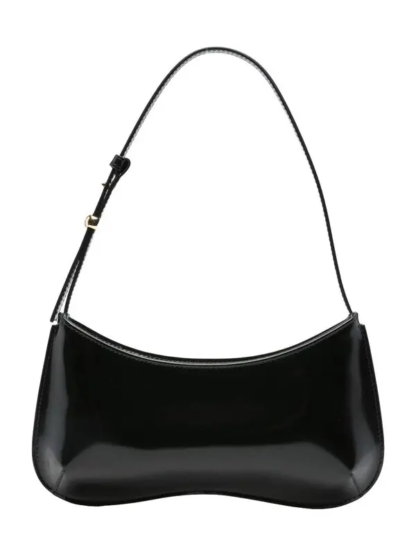 Jacquemus Le Bisou Leather Shoulder Bag - Black