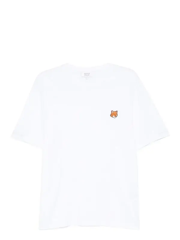 Maison Kitsuné Fox Head Cotton T-shirt - White
