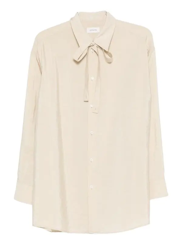 LEMAIRE Silk Shirt - White