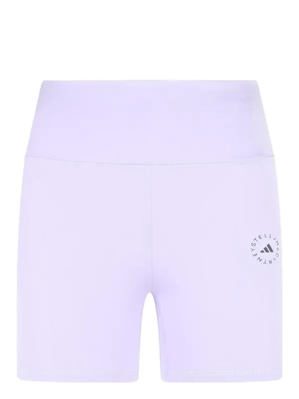 Adidas By Stella McCartney Logo Shorts - Purple