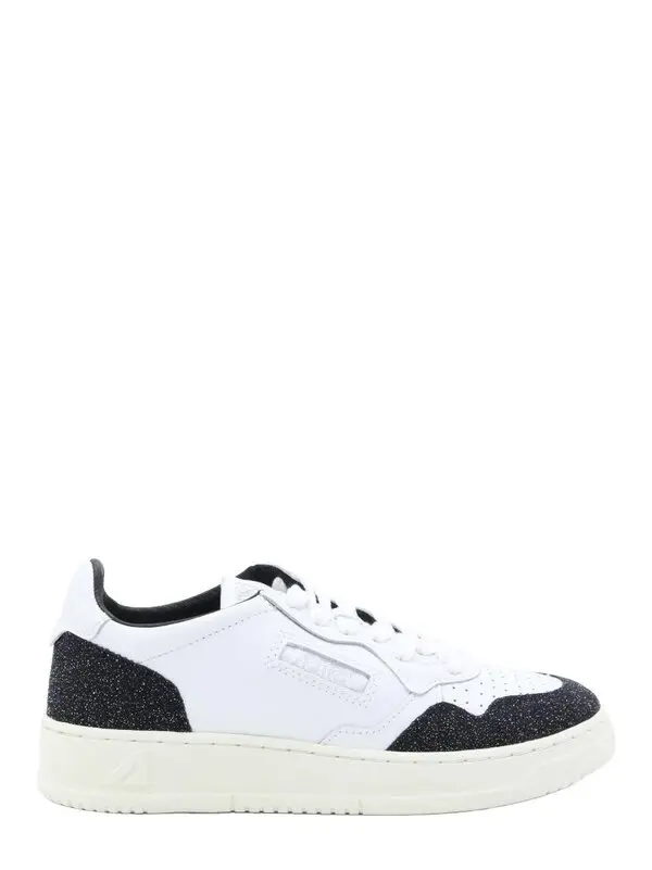 AUTRY Medialist Low Leather Sneakers - Black
