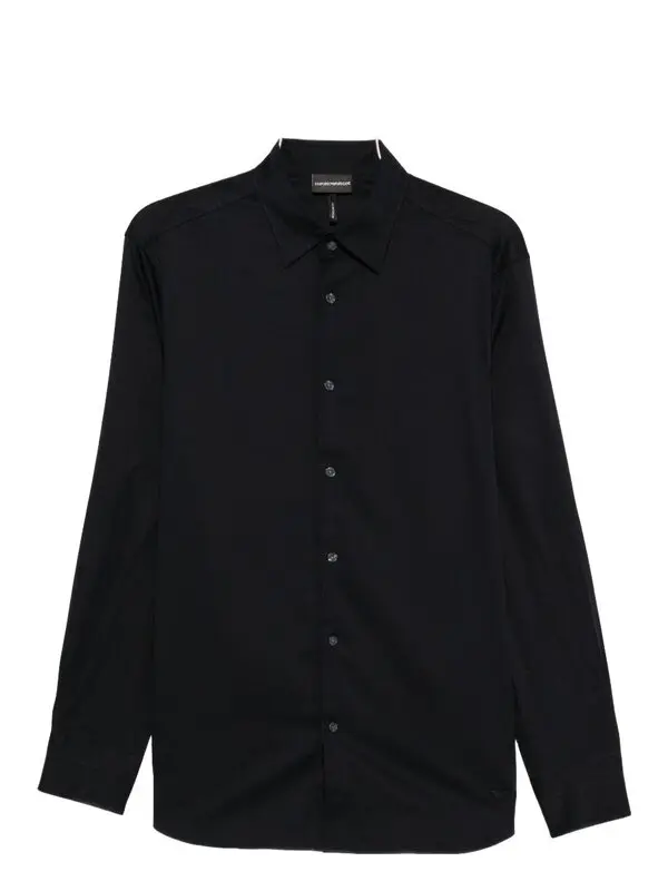 Emporio Armani Cotton Shirt - Blue