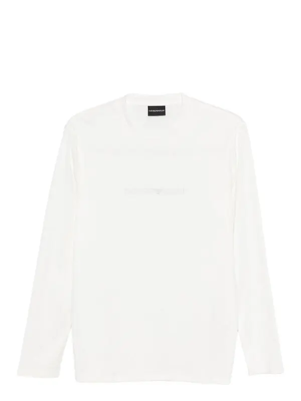 Emporio Armani Logo Cotton T-shirt - White