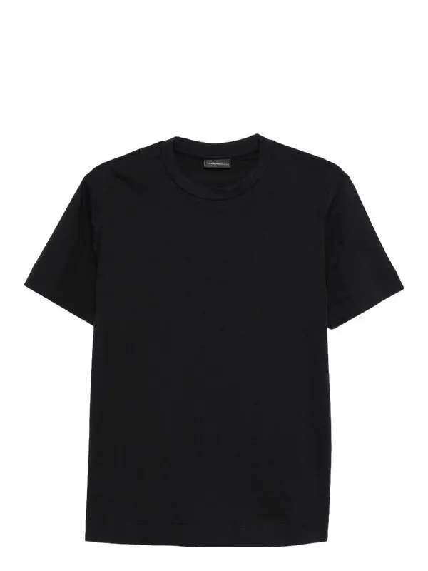Emporio Armani Logo Cotton T-shirt - Blue