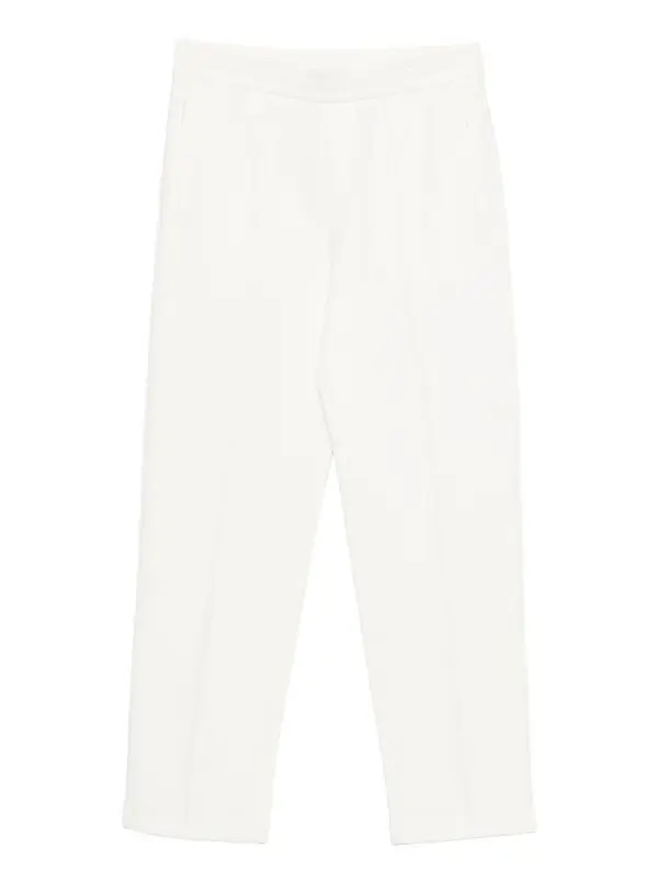 Emporio Armani Cotton Sweatpants - White