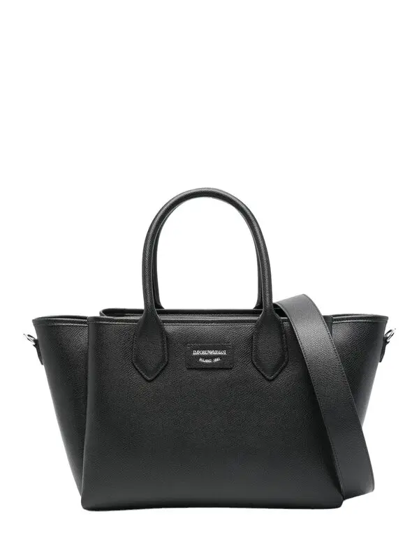 Emporio Armani Medium Tote Bag - Black