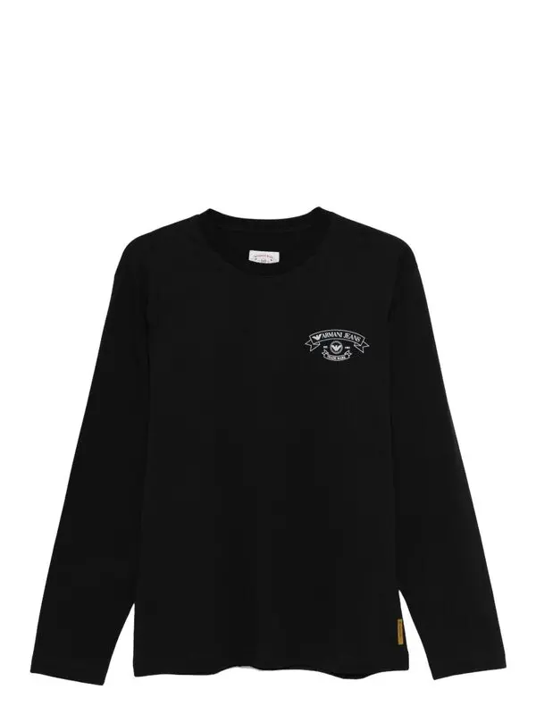 Emporio Armani Cotton T-shirt - Black